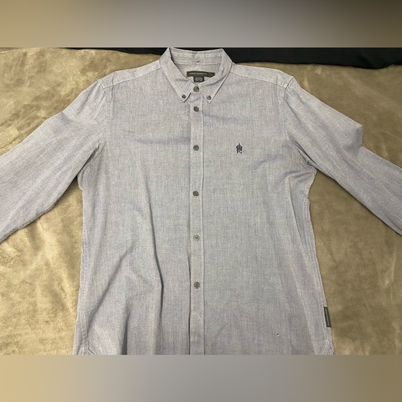 French Connection | Shirts | French Connection Dress Shirt In Denim ...